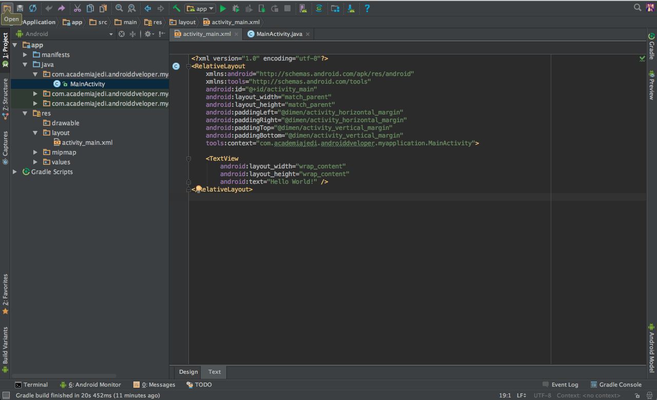 TableLayout · Android Developer