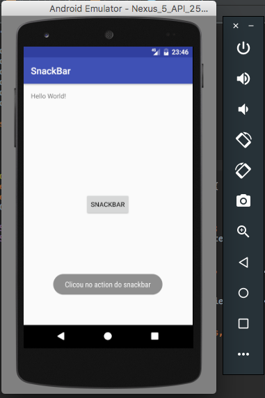 Snack Bar · Android Developer