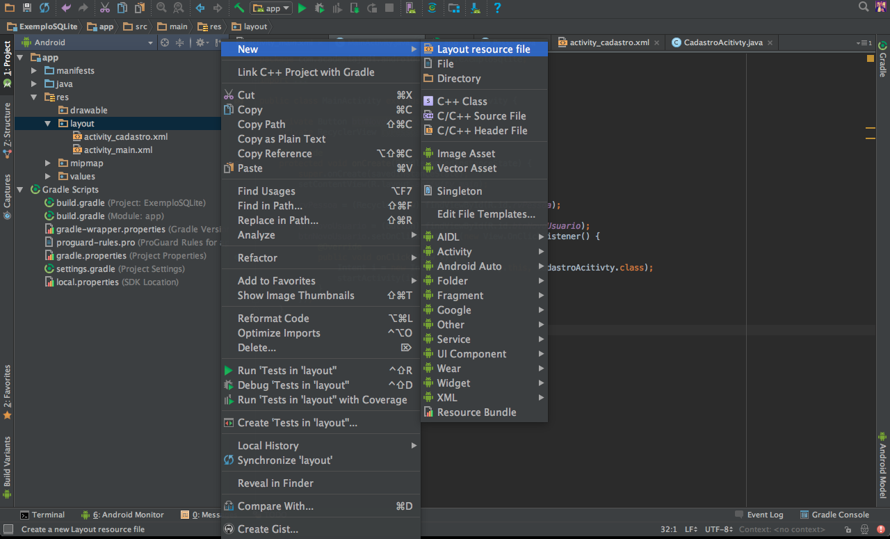 Introdução A Sqlite · Android Developer