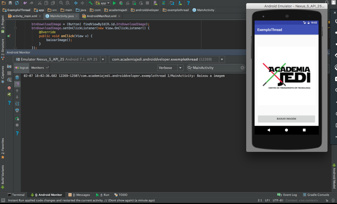 Entendendo Threads · Android Developer